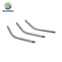 China SHOMEA Custom Bent Sampling Needle 14G 15G Biopharmaceutical Grade Electrolytic Polished Stainless Steel for sale