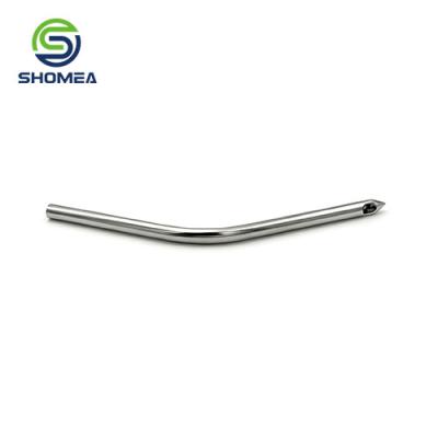 China SHOMEA Custom Bent Sampling Needle 14G 15G Biopharmaceutical Grade Electrolytic Polished Stainless Steel for sale
