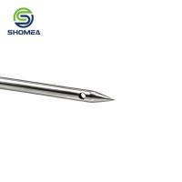 China Customized Red Wine Needle with Pen Tip Side Hole and Brass Thread Base for sale