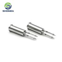China Customized Double Slotted Needle with Base for sale