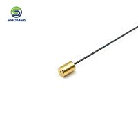 China Customized Gold Plated Base Nitinol Tube of Nickel Titanium Alloy Material for sale