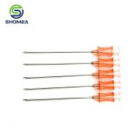 China Customized 18G Interventional Needle for three bevel sharp puncture tip for sale