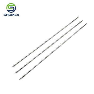 China Customized Pencil Point Needle with Side Hole and Sandblasted Tail Section for sale