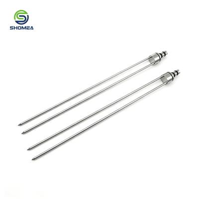 China Customized Dual Prong Food Probe with Integrated Barb Fitting for sale