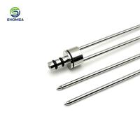 China Customized Dual Prong Food Probe with Integrated Barb Fitting for sale