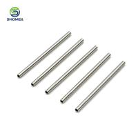 China Customized Knurled Small Straight Tube with Threaded End for sale