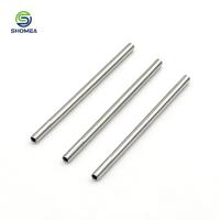 China Customized Knurled Small Straight Tube with Threaded End for sale