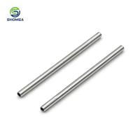 China Customized Knurled Small Straight Tube with Threaded End for sale