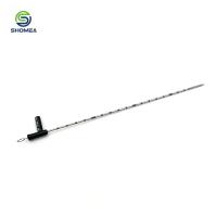 China Customized RF Needle with Ergonomic T Handle and Depth Measurement Scale for sale