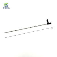 China Customized RF Needle with Ergonomic T Handle and Depth Measurement Scale for sale