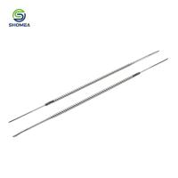 China Customized Meniscus Suture Needle with Sandblasted Tail for sale