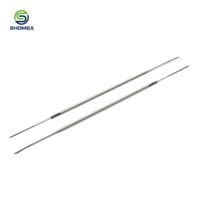 China Customized Meniscus Suture Needle with Sandblasted Tail for sale
