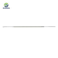China Customized Meniscus Suture Needle with Sandblasted Tail for sale