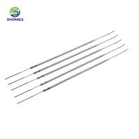 China Customized Meniscus Suture Needle with Sandblasted Tail for sale