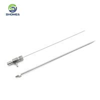 China Customized Meniscus Suture Needle with Sandblasted Tail for sale