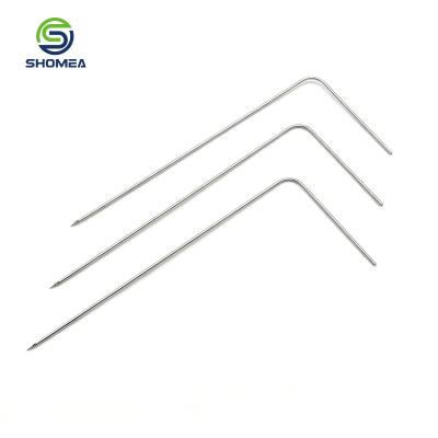 China Customized Bent Tip Needle with 90 Degree Bend and Sharp Point for sale