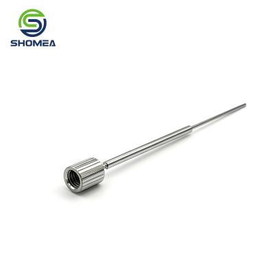 China Customized IVD Threaded Sampling Needle with Knurled Thumb Nut for sale
