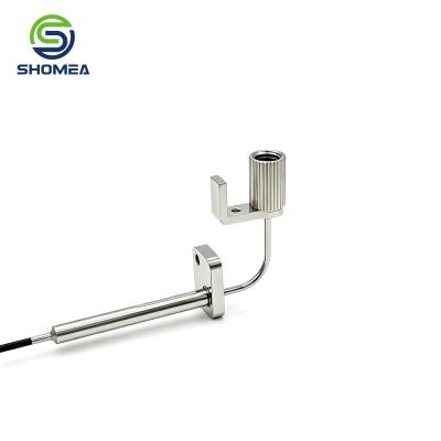 China Customized L Bent Sampling Assembly with Ultra fine Tapered Black Probe for sale