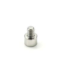 China Customized TC4 Titanium Alloy Composite Temporary Abutment With Fixation Screw for sale
