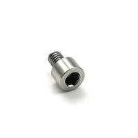 China Customized TC4 Titanium Alloy Composite Temporary Abutment With Fixation Screw for sale