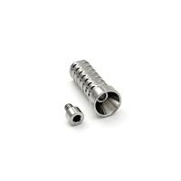 China Customized TC4 Titanium Alloy Composite Temporary Abutment With Fixation Screw for sale