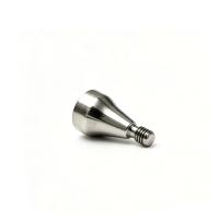 China Customized TC4 Titanium Alloy Healing Abutment With Tapered Profile for sale