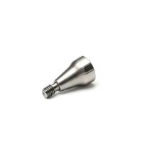 China Customized TC4 Titanium Alloy Healing Abutment With Tapered Profile for sale