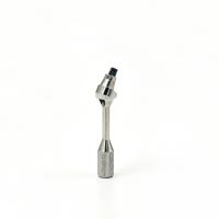 China Customized TC4 Titanium Alloy Angled Composite Abutment with Precise Positioning Structure for sale