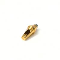 China Customized TC4 Titanium Alloy Angled Restoration Abutment with Screw for sale