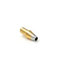China Customized TC4 Titanium Alloy Restoration Straight Abutment with Central Screw for sale