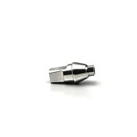 China Customized TC4 Titanium Alloy Straight Abutment with Hexagonal Connection for sale