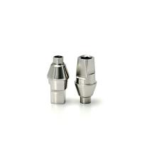 China Customized TC4 Titanium Alloy Straight Abutment with Hexagonal Connection for sale