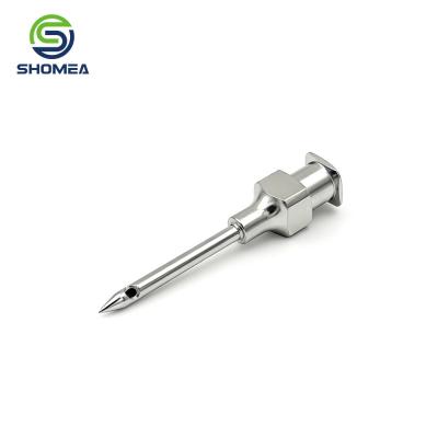 China Customized Side Port Sampling Needle With Hexagonal Hub for sale