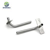China Customized Round Closed End Bent Tube With Polished Ergonomic Handle for sale