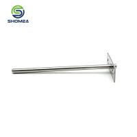 China Customized Polished Probe Fitting With Double Hole Flange for sale