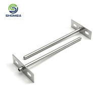 China Customized Polished Probe Fitting With Double Hole Flange for sale