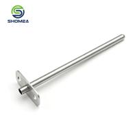 China Customized Metal Tube With Double Hole Fixing Flange for sale