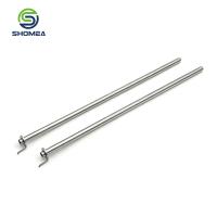 China Customized Hollow Metal Tube with Bent Hanging Tab for sale