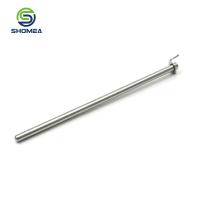 China Customized Hollow Metal Tube with Bent Hanging Tab for sale