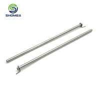 China Customized Hollow Metal Tube with Bent Hanging Tab for sale