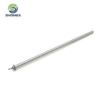 China Customized Hollow Metal Tube with Bent Hanging Tab for sale