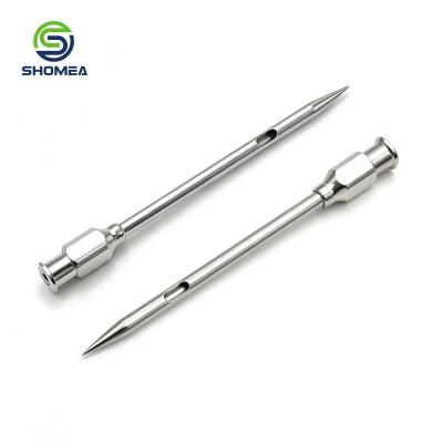 China Custom Meat Injector with Sharp Tip and Lateral Opening for BBQ Marinade for sale