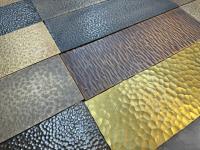 China Antique Finish Hand Forged Stainless Steel Plate Custom Sizes For Furniture Decor for sale