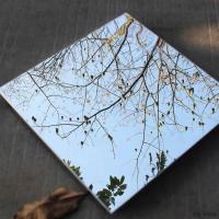China Thin Stainless Steel Mirror Panel Lightweight Bendable For DIY Decor And Furniture Inlays for sale