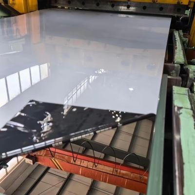 China Thickened Mirror Finish Stainless Steel Sheet Reflective Material For Cabinets for sale