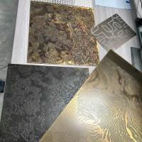 China Thin Gauge Etched Stainless Steel Plates Lightweight For Electronic Device Back Covers for sale