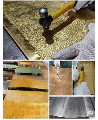 China Weather Resistant Hand Hammered Stainless Steel Sheets For Outdoor Patio Covers for sale