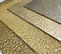 China Anti Corrosion Hammered Stainless Steel Sheet For Bar Countertops Decoration Renovation for sale
