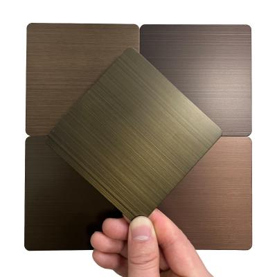 China Colorful Brushed Steel Panel Matte Black Scratch Resistant For TV Background Wall for sale