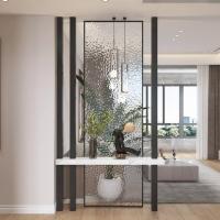 China 304 Stainless Steel Room Divider Hollow Geometric Design For Home And Office for sale